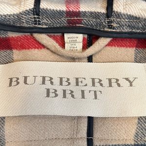 Burberry | Jackets & Coats | Burberry Zip Up Wool Jacket | Poshmark